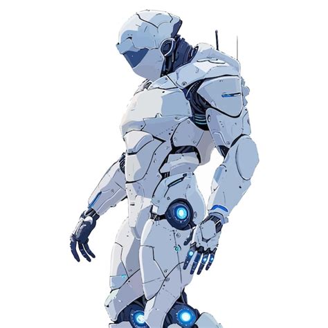 Premium Vector Robot Future Soldier