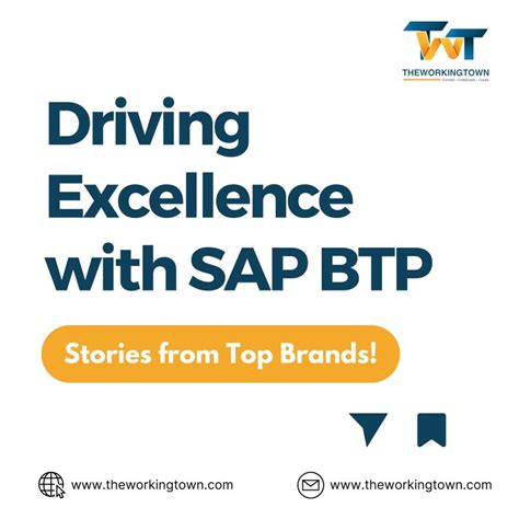 the working town on linkedin sapbtp