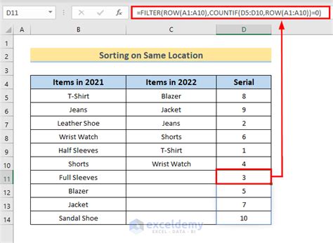 How To Sort Two Columns To Match In Excel Simple Methods