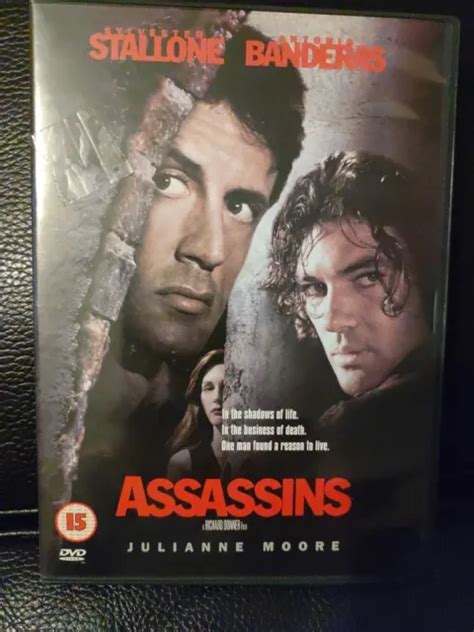 Assassins Dvd Sylvester Stallone Antonio Banderas Donner Dir Vgc
