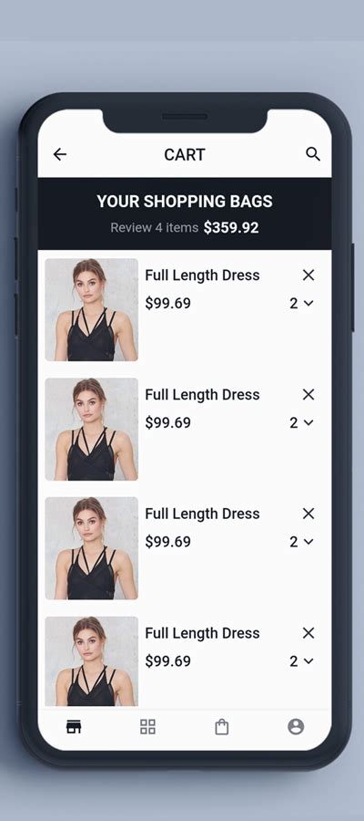 g thara cloth store ui template in flutter with null safety by codexevoke
