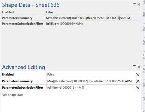 Protocol Visio Shape Tab Color Based On Table Column Filter And Alarm Severity Dataminer Dojo