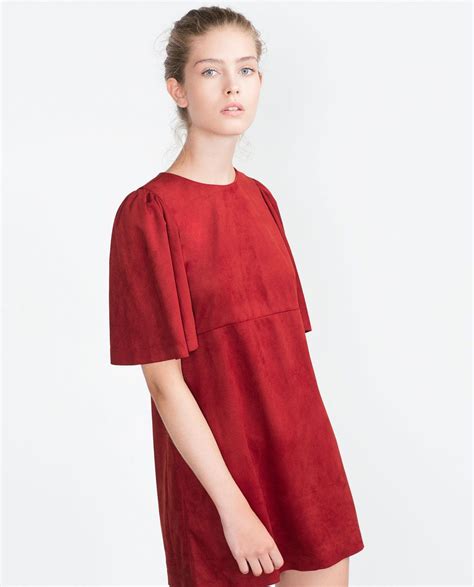 Faux Suede Dress View All Dresses Woman Наряды Платья