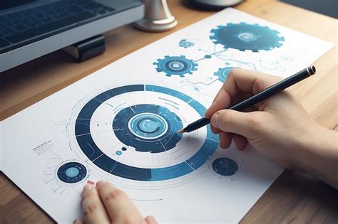 Premium Photo Process Concept Illustration
