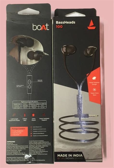 Boat Bass Heads 100 Wired Mobile At ₹ 325piece In Chennai Id