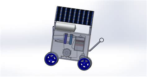 太阳能海水淡化净化厂 SOLIDWORKS 2022 模型图纸下载 懒石网