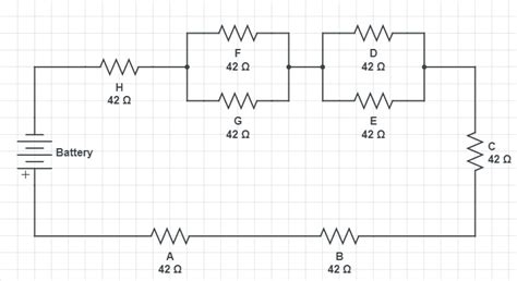 Solved Submit An Schematic Diagram Of The Figure Below Solve Also The Total Resistance R