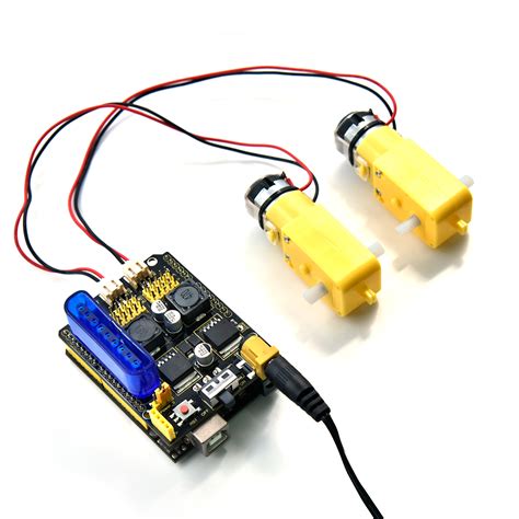 Keyestudio Uno R Development Board Tb Fng Motor Servo Drive Shield