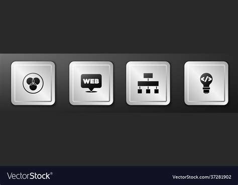 Set Rgb And Cmyk Color Mixing Web Graphic Design Vector Image