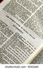 4 Fourth Book Moses Called Numbers Images Stock Photos Vectors