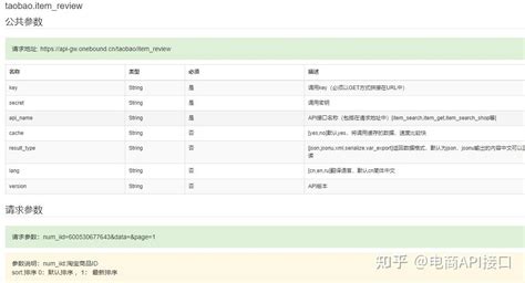 淘宝商品评论数据采集教程，淘宝商品评论数据接口taobaoitem Review 知乎