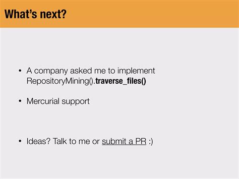 Pydriller Python Framework For Mining Software Repositories Ppt