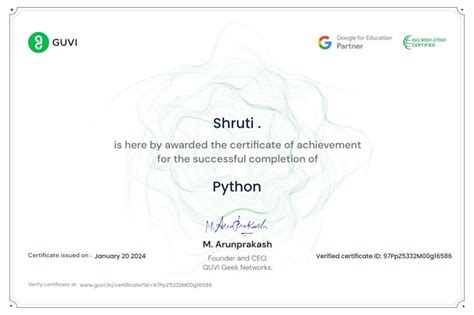Thrilled To Share That Ive Successfully Completed A Python