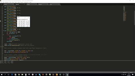 Калькулятор на python с использованием gui Модуля tkinter youtube