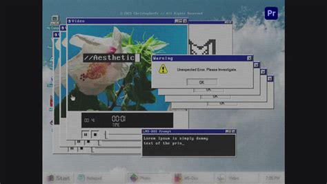 Retro Intro Windows 95 Style Openers Ft 8bit And Aesthetic Envato