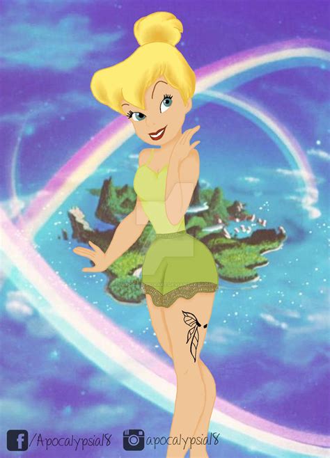 Modern Tinkerbell By Apocalypsiaart On Deviantart