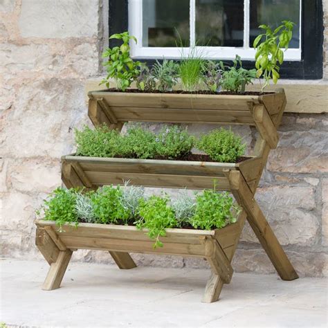 Stepped Herb Planter Dunelm