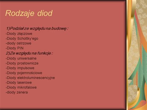 DIODA. - ppt pobierz