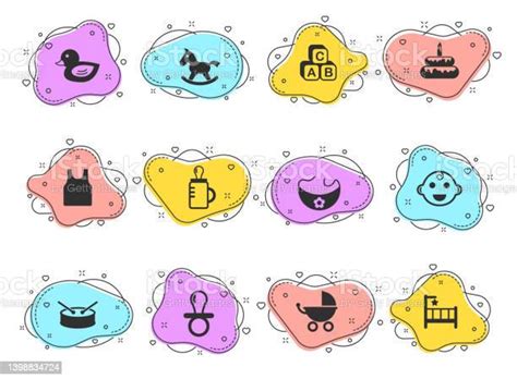 흰색 배경에 고립 된 컬러 버블 모양의 글리프 벡터 아이콘 웹 디자인 모바일 앱 및 Ui 디자인을위한 아이콘 세트 0명에 대한