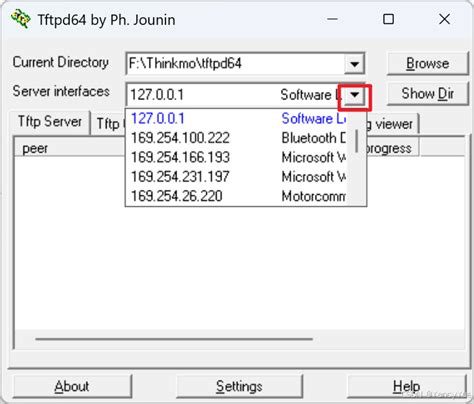 Tftpd64和tftp Server使用教程，将电脑变成tftp服务器 Csdn博客