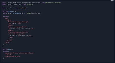 Solidjs 初体验 Modyqyws Site