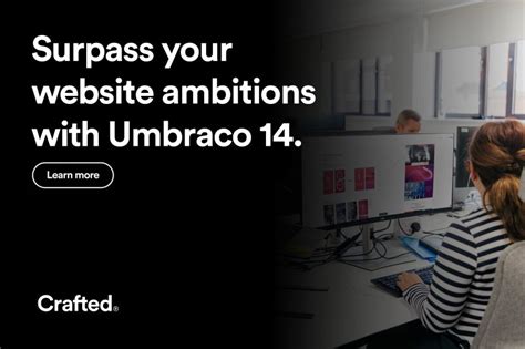 crafted on linkedin umbraco 14 has just launched this new iteration