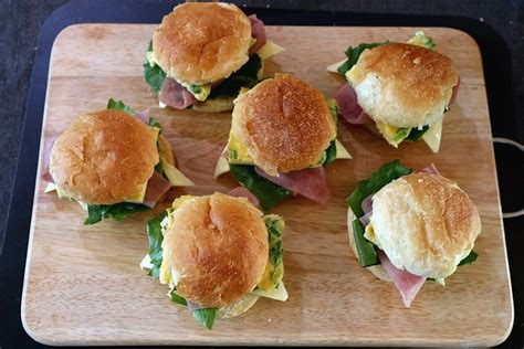 모닝빵 샌드위치 상큼하게