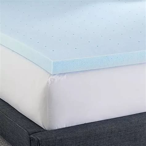 Bodipedic 4 Inch Gel Infused Memory Foam Mattress Topper