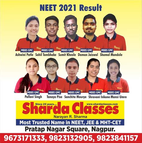Sharda Classes Reviews Phone Address Images