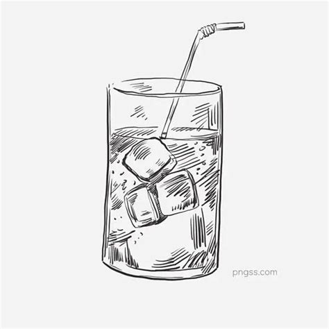 线稿水杯冰块饮料手绘插画元素图片大小2000x2000px 图片尺寸15 28 Mb 来自png搜索网 免费免扣png素材下载！杯子 冰 冰块 插画 果汁 黑白 汽水 清凉