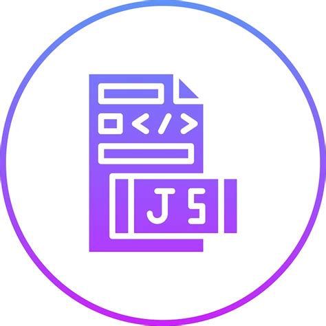 Premium Vector Javascript File Vector Icon Illustration Of Coding And