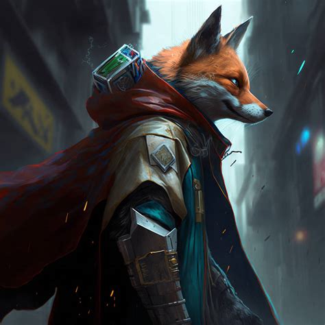 Cyberpunk Fox By Rocketfox84 On Deviantart