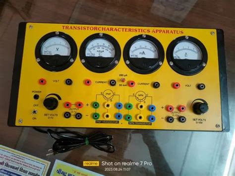 Analog Transistor Characteristics Apparatus For Physics Lab At Best