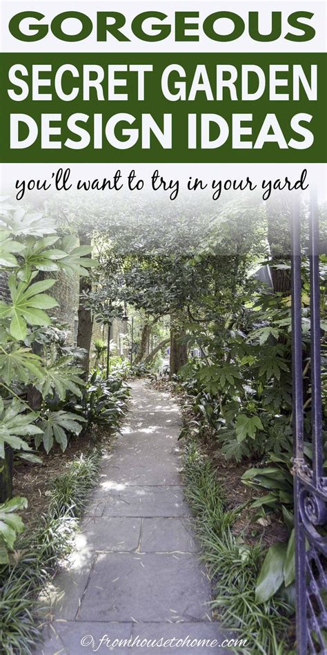 Secret Garden Ideas How To Create A Magical Backyard Hidden Garden