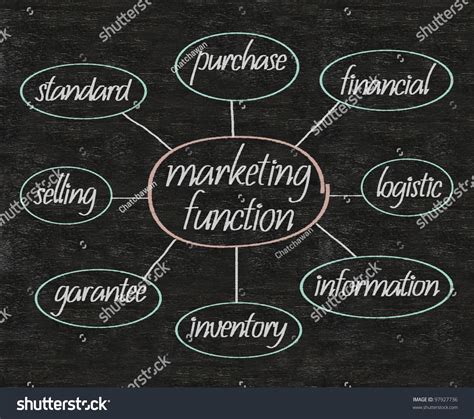 Marketing Function Business Units Flow Charts Stock Illustration Shutterstock