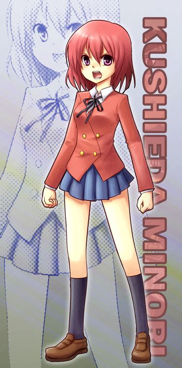 Kushieda Minori Toradora Drawn By Purdoy25 Danbooru