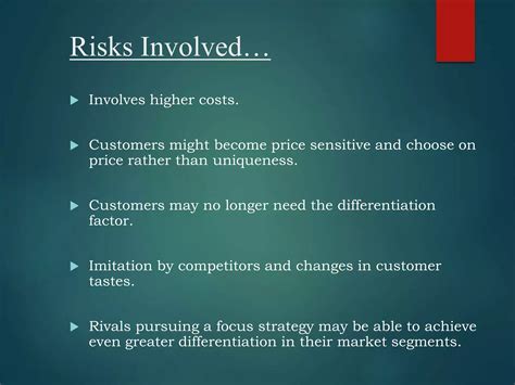 Porters Generic Strategies Pptx