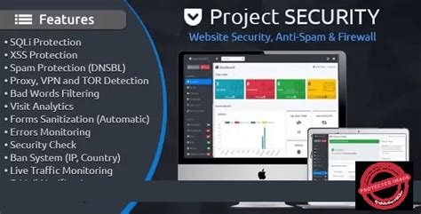 Project Security Website Security Anti Spam And Firewall Aya Themes