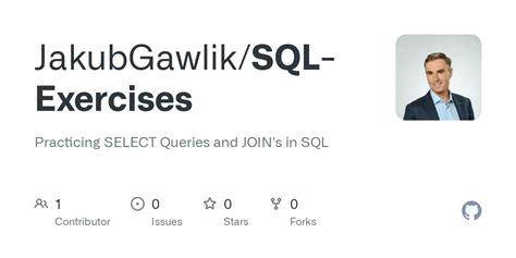 Github Jakubgawlik Sql Exercises Practicing Select Queries And Join S In Sql