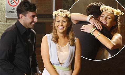 Towie James Arg Argent And Lydia Bright Share Warm Embrace As They