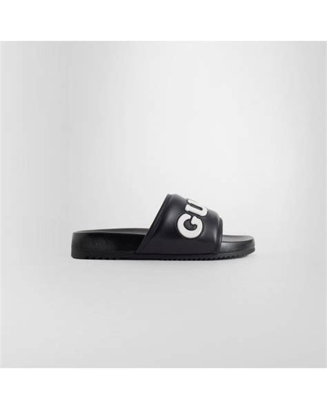 Gucci Slides In Black For Men Lyst