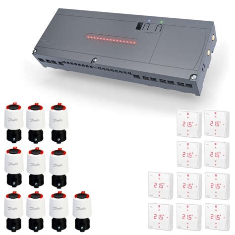 Danfoss Icon 2 230v Basic Trådløs Gulvvarmestyring Byt Til Nyt 10