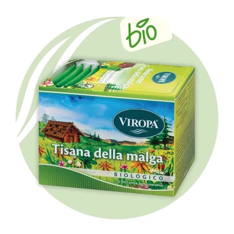 Viropa Tisana Della Malga Filtri TISANA BIO NowPharma