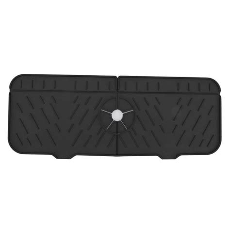 KEENSO Tapis de récupération d eau de robinet en silicone Tampon absorbant de robinet