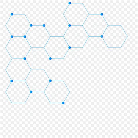 Hexagon Tech Vector Hd Png Images Abstract Background With Blue Tech Hexagon Electronic
