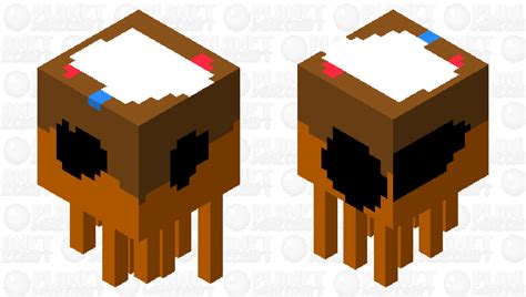 Shooting Pancake Ghast Minecraft Mob Skin