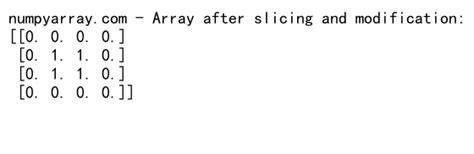 Numpy中创建和使用二维零数组的全面指南极客教程 Numpy中创建和使用二维零数组的全面指南极客教程