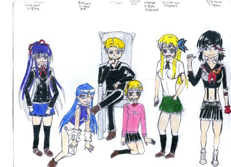 Sephy90 Harem Commission By Spiralmaestro On Deviantart