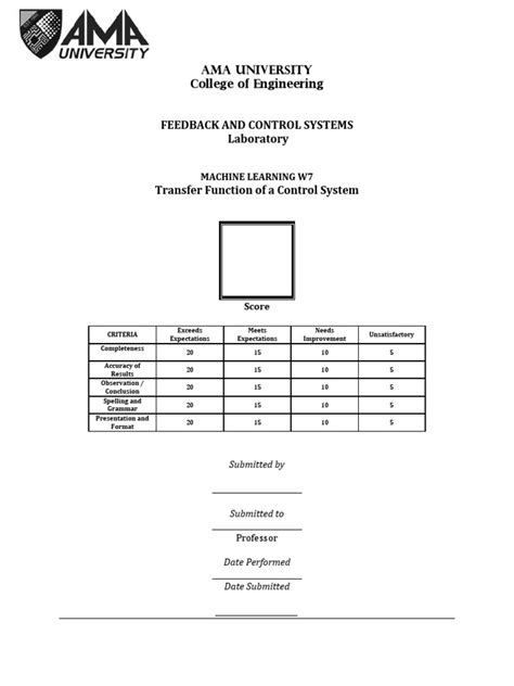 Week 7 Machine Learning Pdf Laplace Transform Control Theory