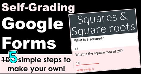 Simple Steps To Create A Self Grading Google Form Artofit